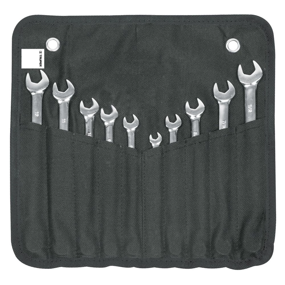 Juego De Llaves Combinadas 10 Piezas Truper Expert 13164